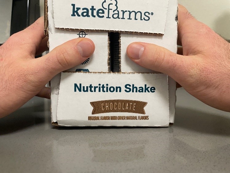 How to easily open a case of Kate Farms formula