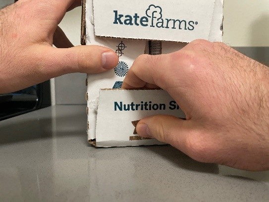 How to easily open a case of Kate Farms formula
